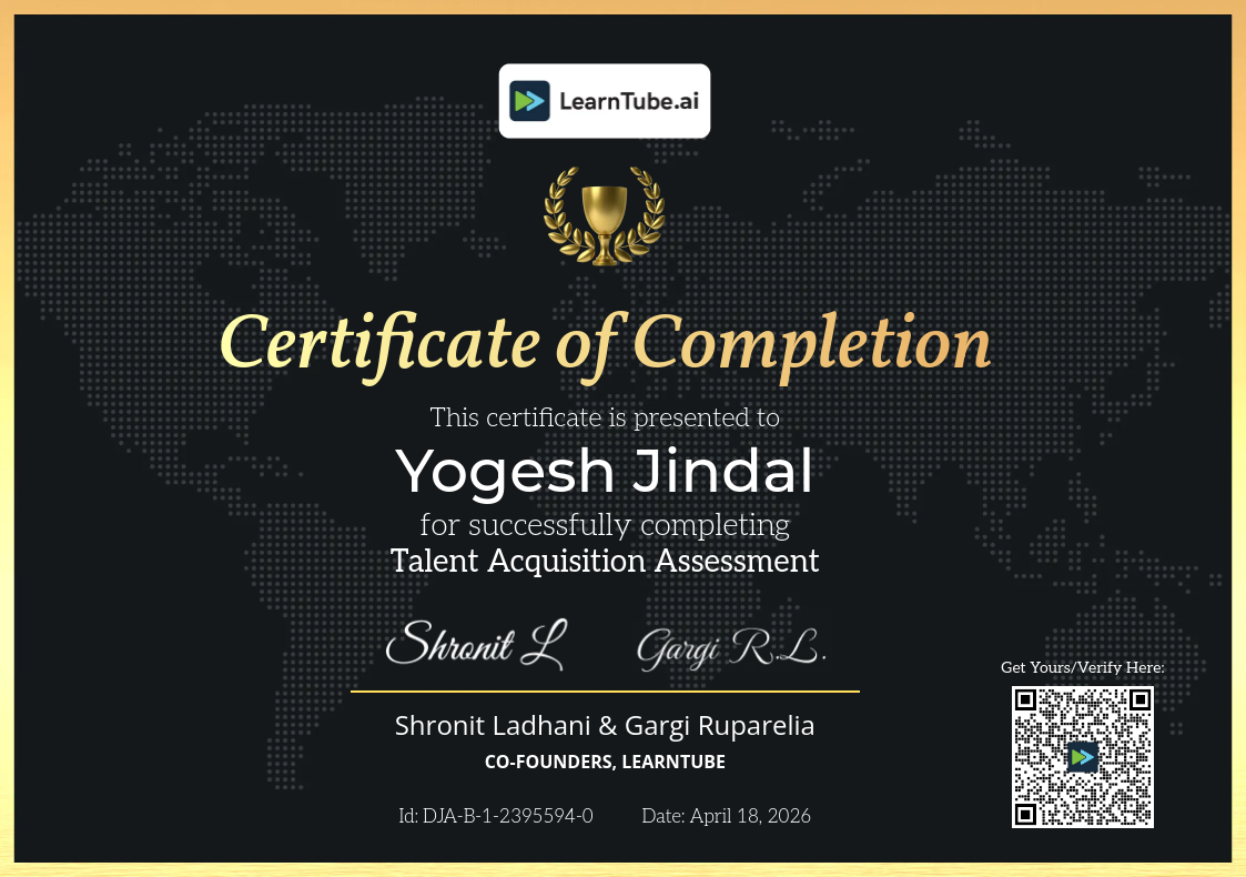 Yogesh Jindal - Talent Acquisition | Product Hiring | Startup Hiring ...
